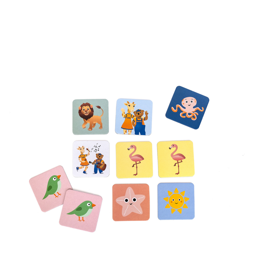 LOLLO & BERNIE Memo-spel travel size