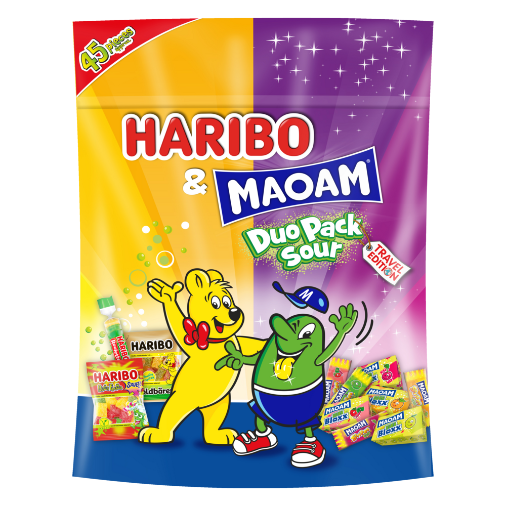 HARIBO Party size bags DuoPack Sour