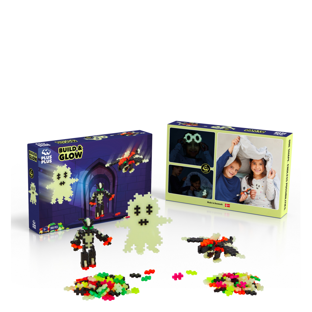 PLUSPLUS Build & Glow byggesæt