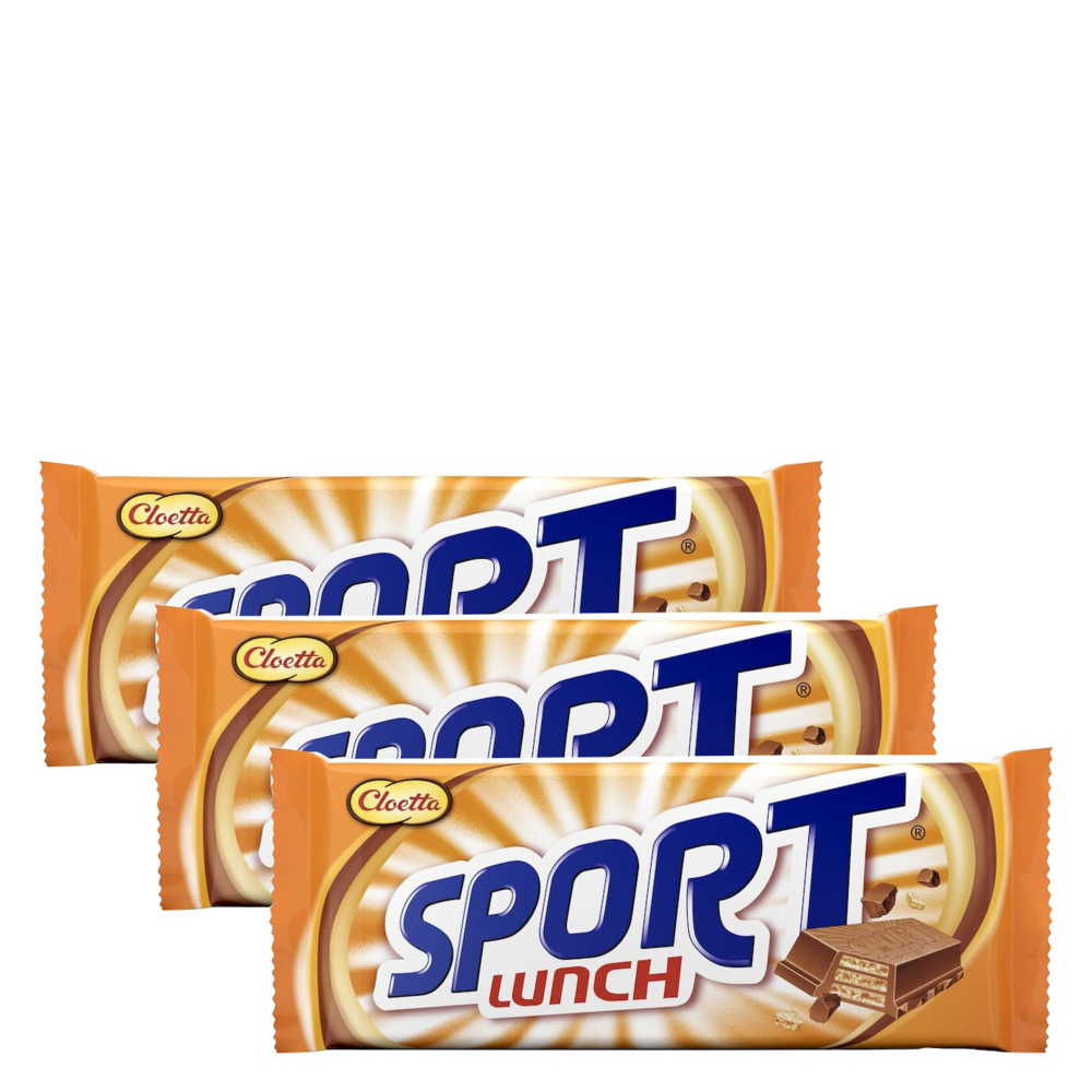 CLOETTA Sport Lunch 3-pack